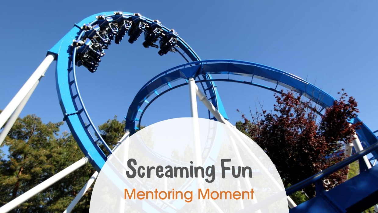 Screaming Fun Theme Park Mentoring Moment